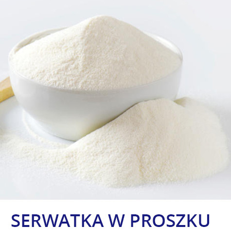 Sery, masło, serwatka w proszku z OSM w Giżycku na Mazurach.